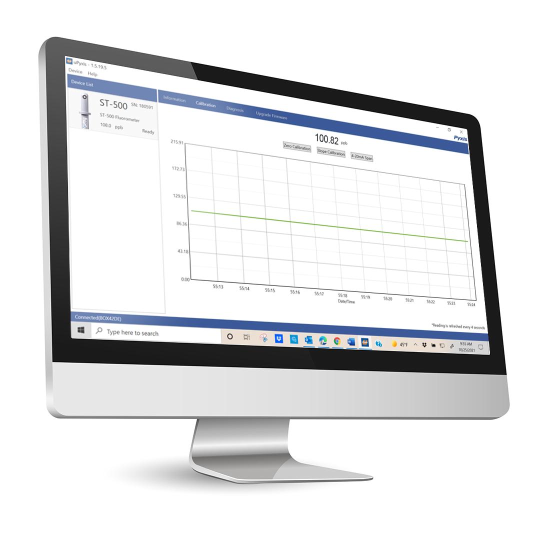 uPyxis® App | Mobile Monitoring, Calibration & Configuration | Pyxis Lab®